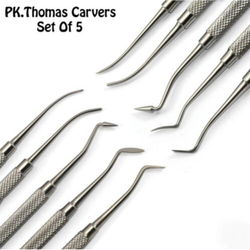 PK.Thomas wax carver set of 5 pcs stainless steel | Shopee Malaysia