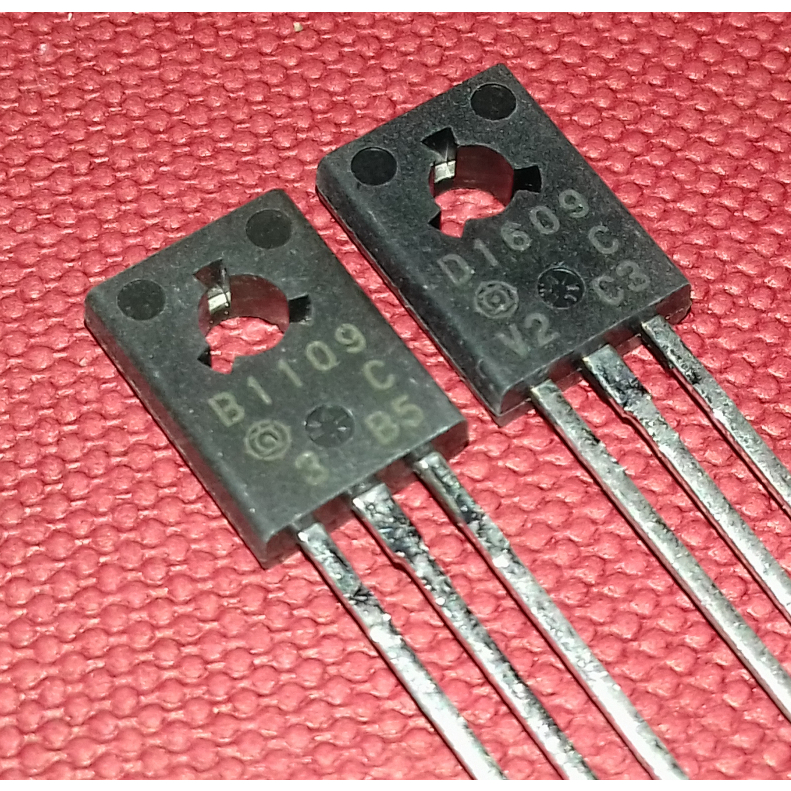 B1109 D1609 2SB1109 2SD1609 PNP NPN 直插 TO-126三极管2SB1109C 2SD1609C晶体管 原装 ...