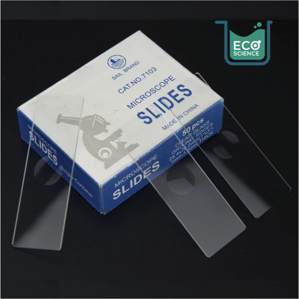 Microscope Slide, Glass, Single Concave/One Cavity (50pcs/box) SAIL ...