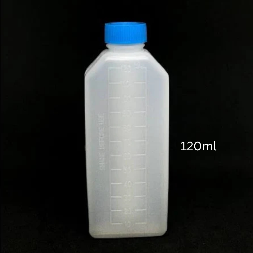 Empty Syrup Bottle / Plastic Container 120ml | Shopee Malaysia