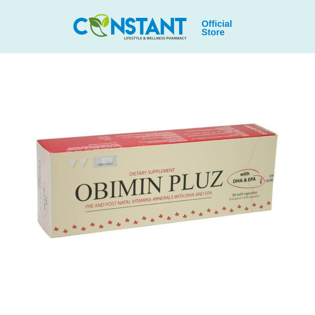 Obimin Pluz Capsule 30's | Shopee Malaysia