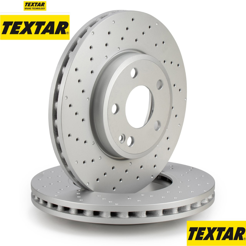 FRONT Brake Rotor Disc (1 Pair: 2pcs) for Mercedes W176 W246 W242 C117 ...