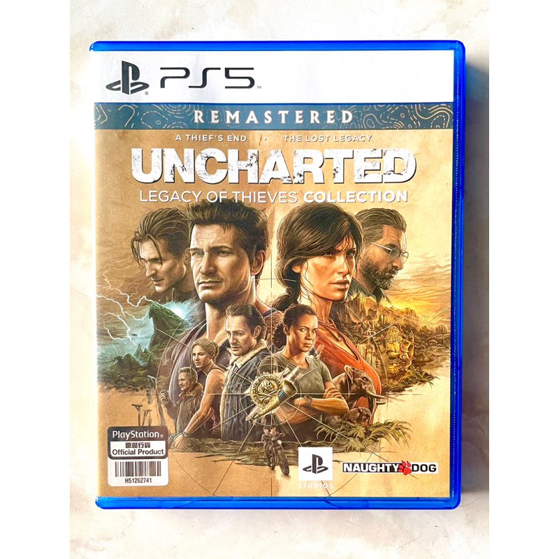 PS5 Uncharted Legacy of Thieves Collection | PS5 Uncharted 4 A Thief's ...