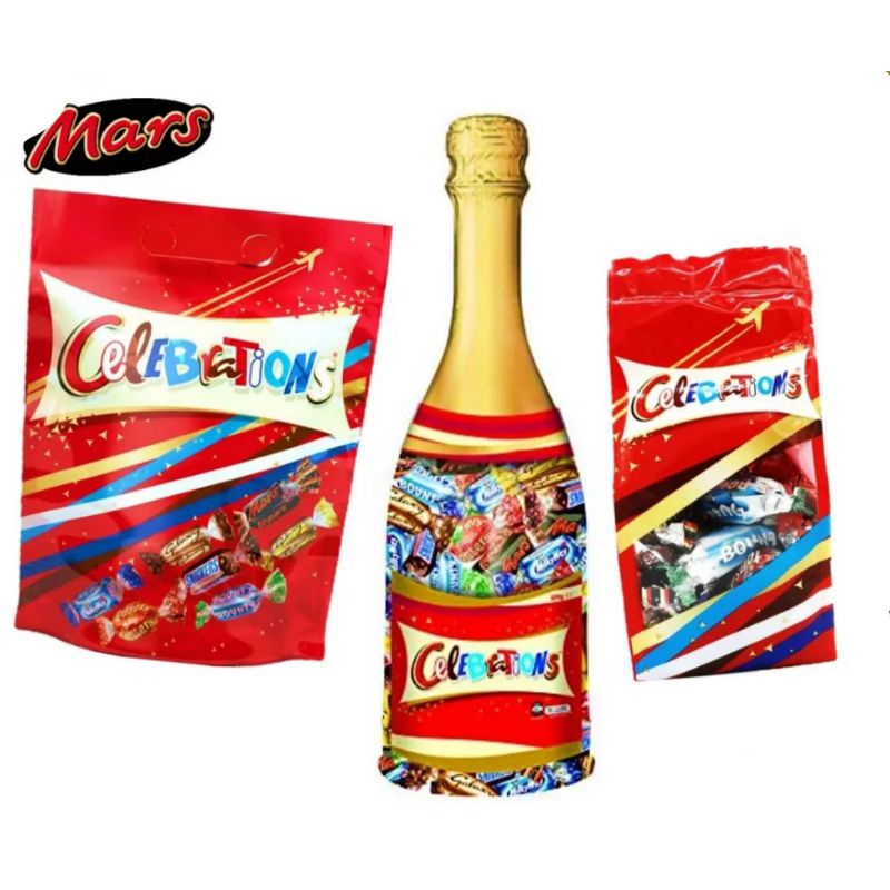 🎉🤹‍♂️CELEBRATIONS MIX CHOCOLATE BOTTLE DAN BOX 280G- 320g🤹‍♂️🎉 | Shopee ...