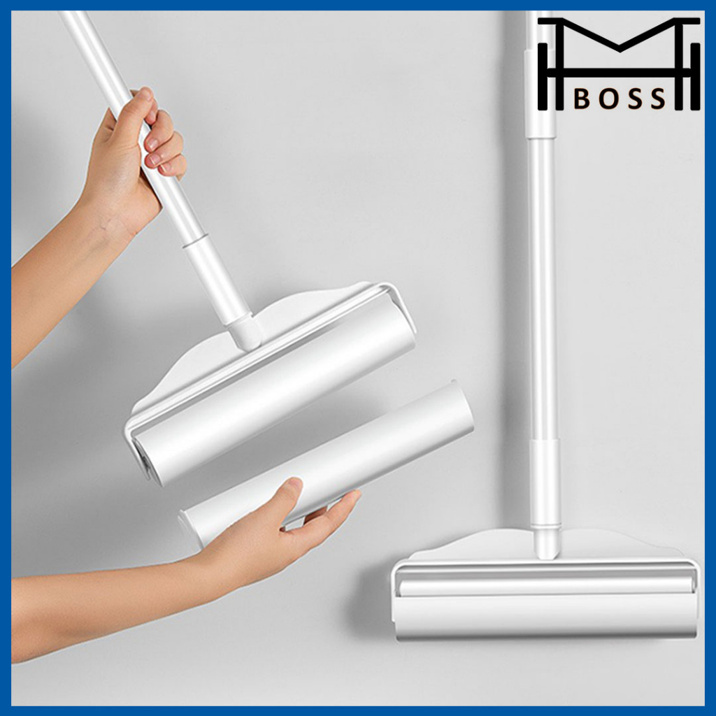 STICKY LINT ROLLER DETACHABLE DUST HAIR PET FUR REMOVER BULU BAJU COVER ...