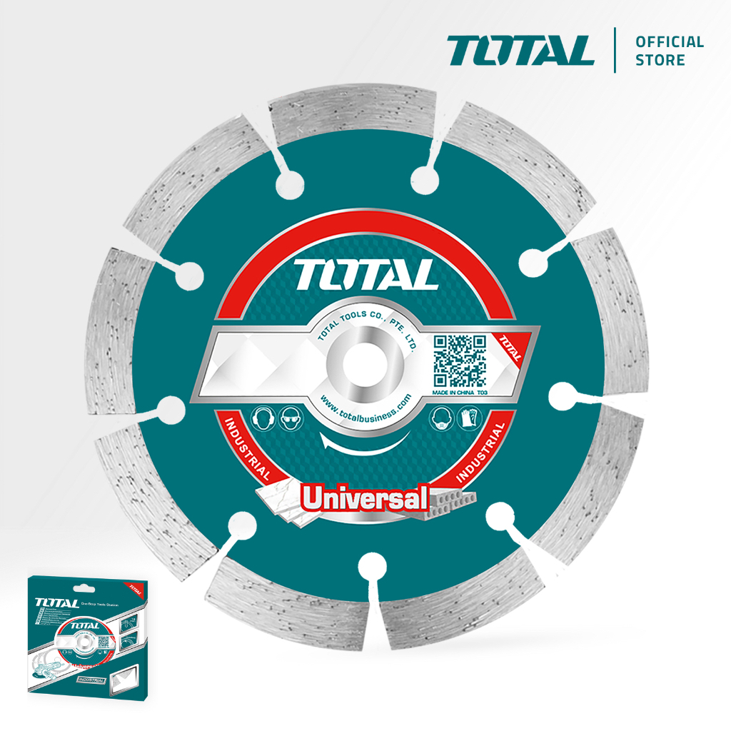 TOTAL Fast Cut Diamond Disc Suitable For Wall Chaser Fast Cut, Wet and ...