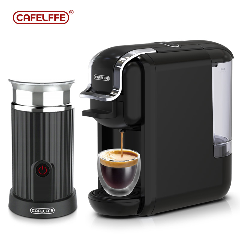 Cafelffe Capsule Coffee Machine Hot/Cold Espresso Machine for Nespresso ...