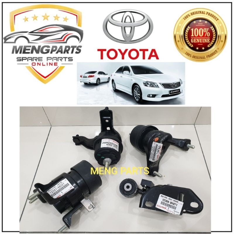 ORIGINAL TOYOTA CAMRY ACV40 2.4 ENGINE MOUNTING SET *PRICE FOR SET ...