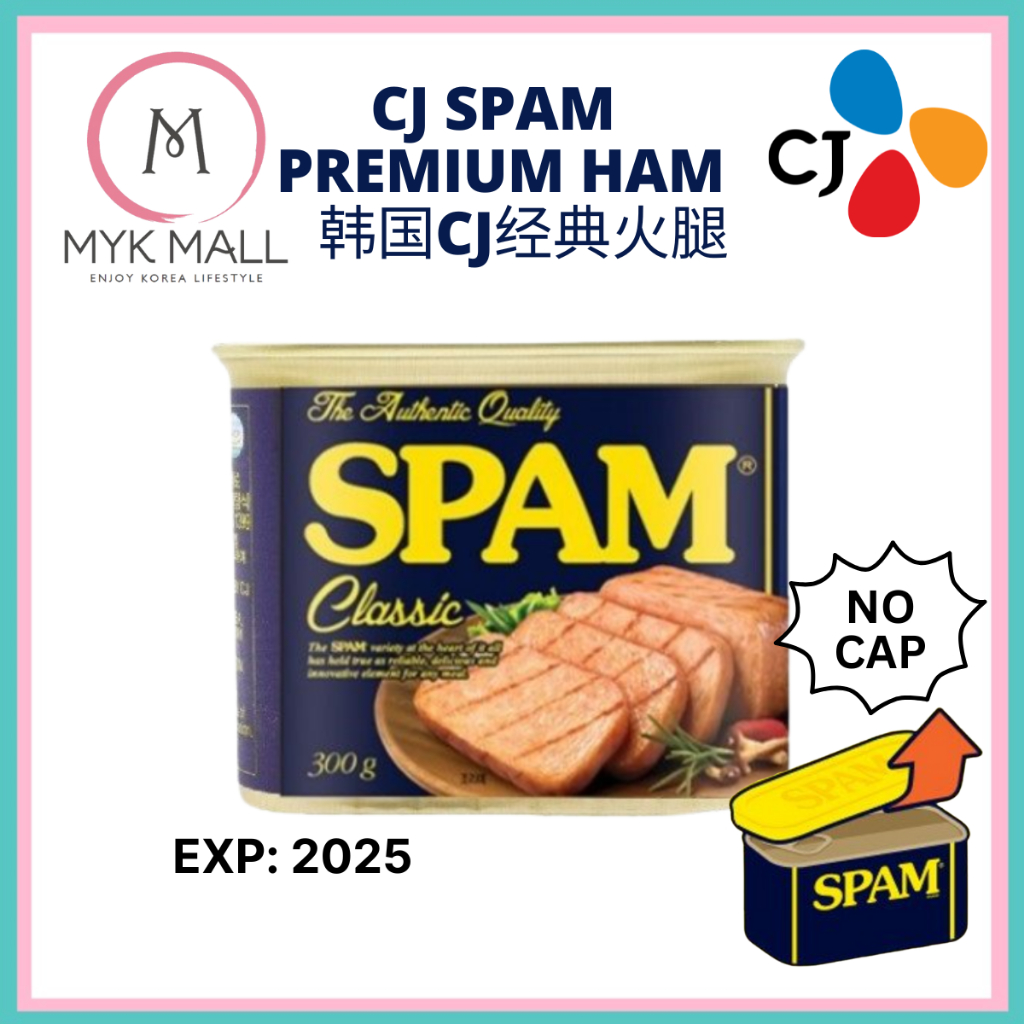 SPAM Classic 300g by Korea CJ Premium Canned Ham | Shopee Malaysia