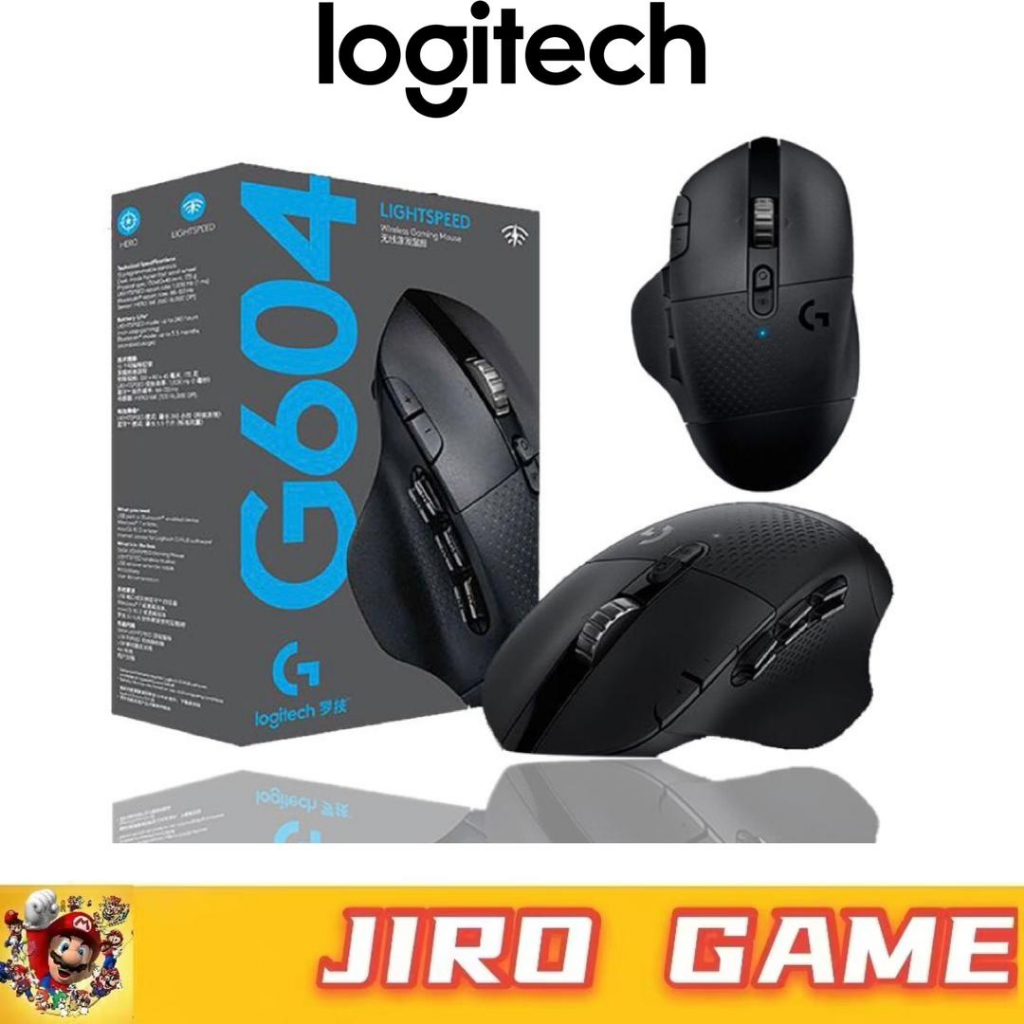 Logitech G604 LIGHTSPEED Wireless Gaming Mouse with 15 programmable controls | Shopee Malaysia