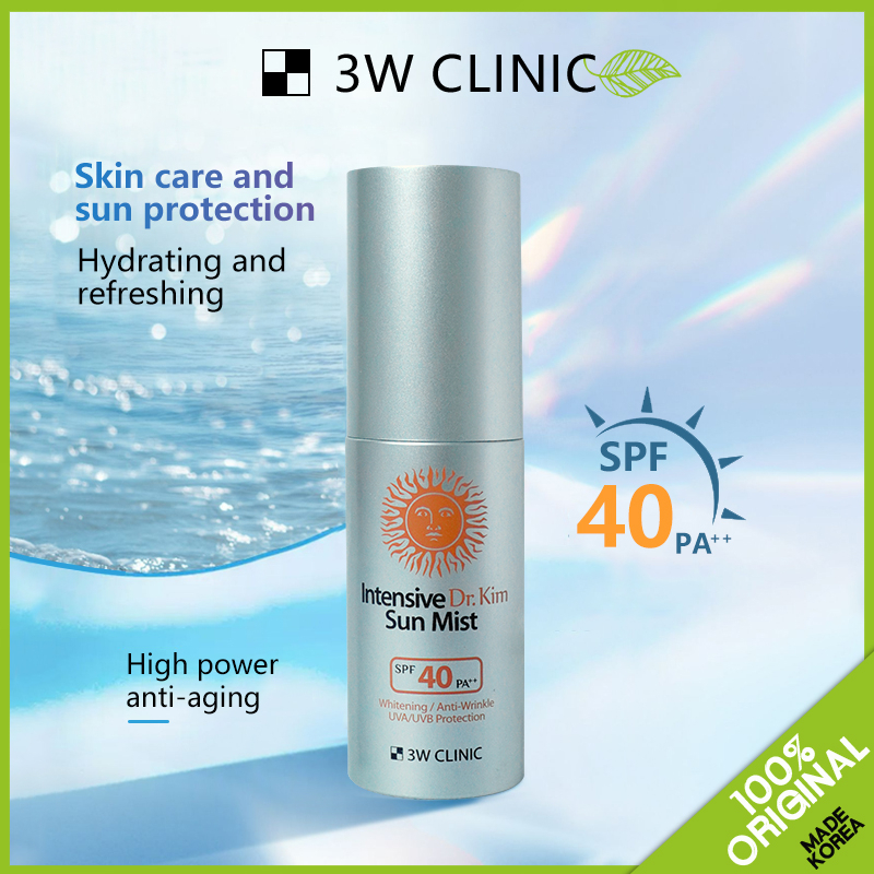 3W CLINIC Sunscreen Spray Intensive Dr. Kim Sun Mist SPF40 PA++(50ml ...