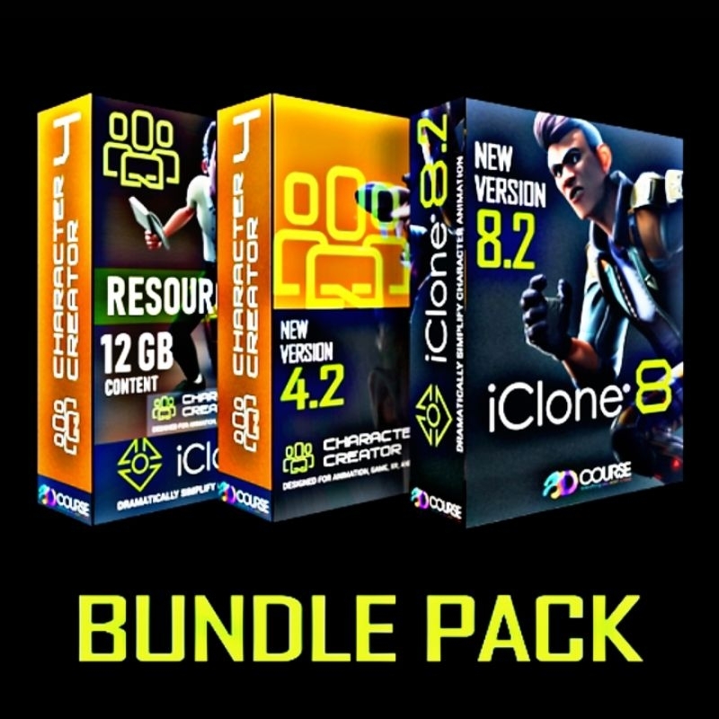 iClone 8.2 +CC4.2 + Resource Pack / Bundle Pack | Shopee Malaysia