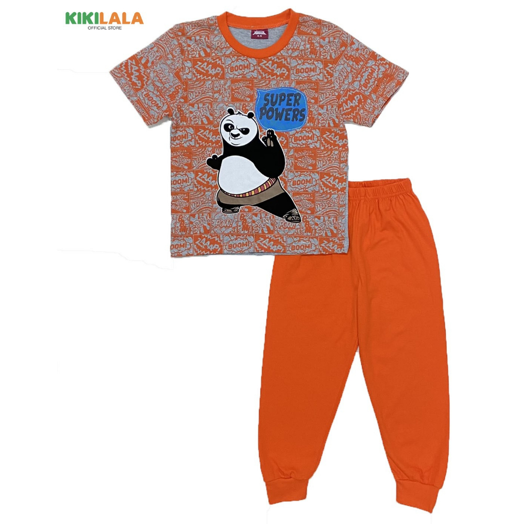 Cartoon Planet Kung Fu Panda Short Sleeves Pyjamas PJD061 | Shopee Malaysia