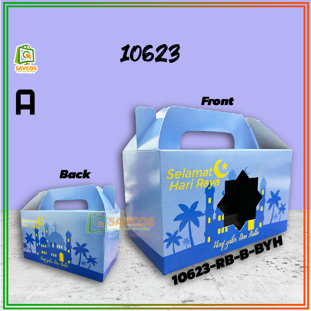 2024 Hari Raya Aidilfitri Gift Box Kotak Kuih Raya Packaging Gift Bag ...