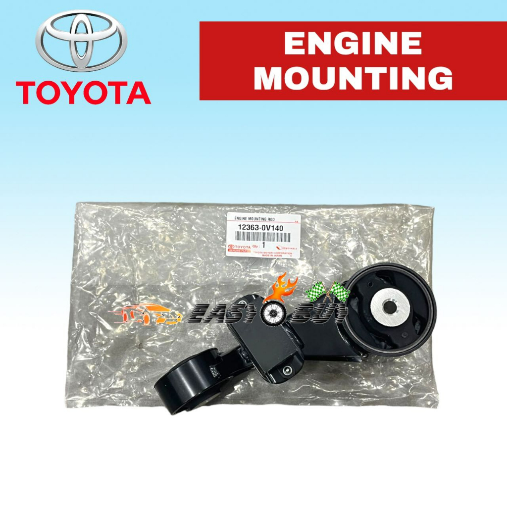 (100% ORIGINAL) TOYOTA CAMRY ASV50 2.5 ENGINE MOUNTING SET 12363-0V140 ...