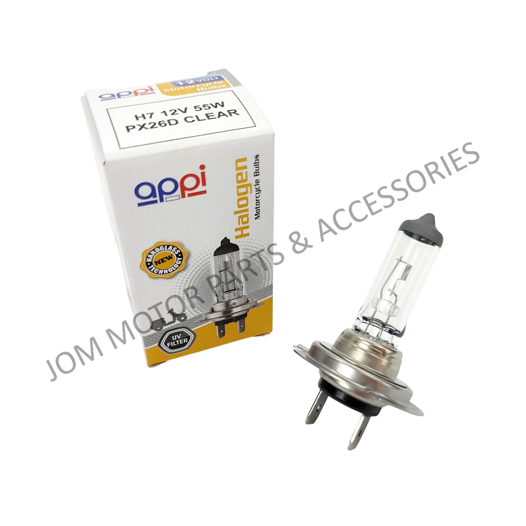 【APPI】H7 HALOGEN Head Lamp Bulb Mentol Lampu Depan YAMAHA YZF R25 ...