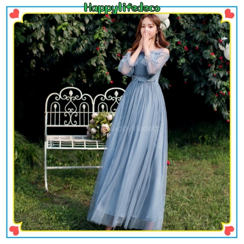 Bridesmaid Dress Wedding Dress Gown Dinner Dress Studio Photo Shooting ...