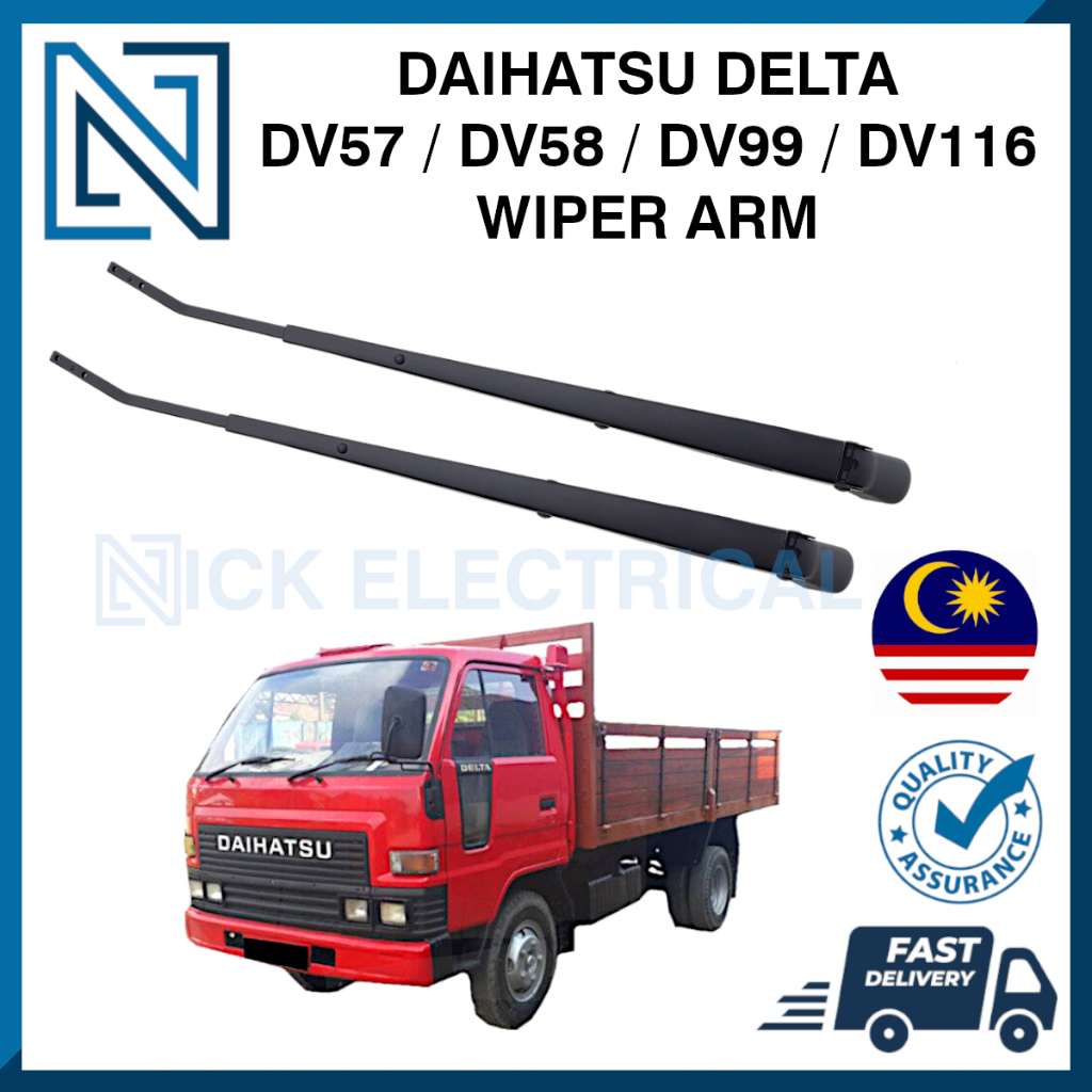 DAIHATSU DELTA DV57 / DV58 / DV99 / DV116 / TOYOTA LH80 Wiper Arm ...