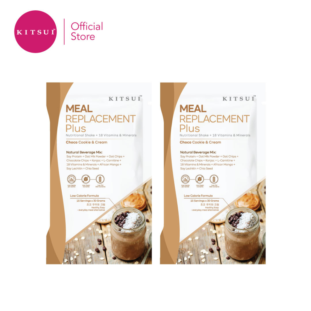 [SAMPLE - NOT FOR SALE] KITSUI Meal Replacement Plus 2 Sachet | Shopee ...