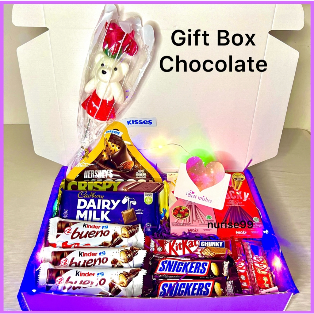 Gift Box Birthday Coklat Box Surprise Gift Box Chocolate Gift Box ...