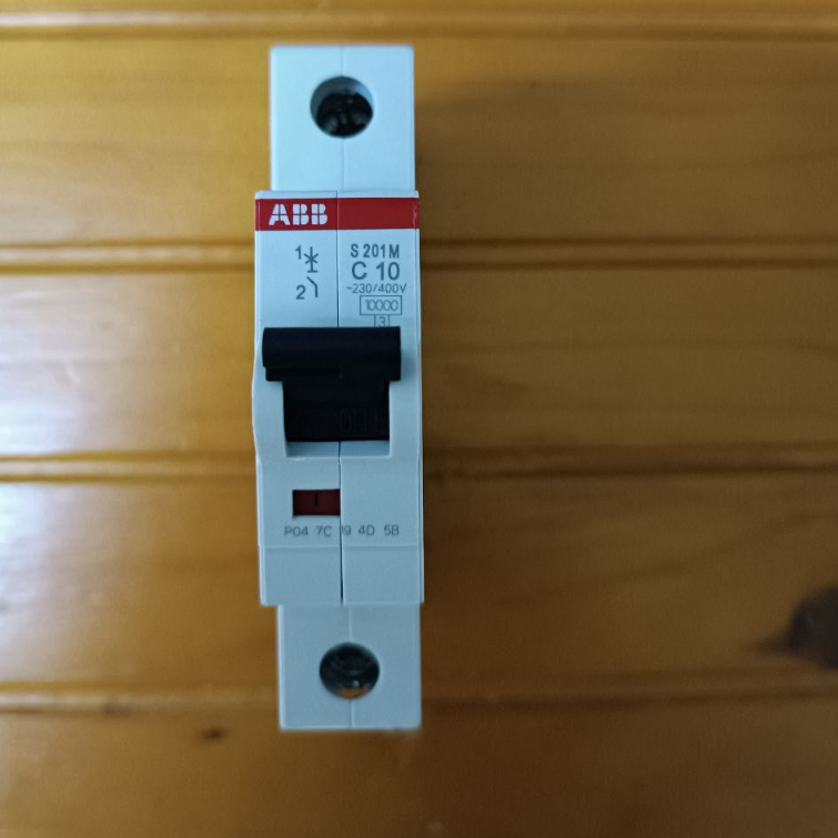 ABB S201M-C10 Miniature Circuit Breaker - 1P - C - 10 A | Shopee Malaysia