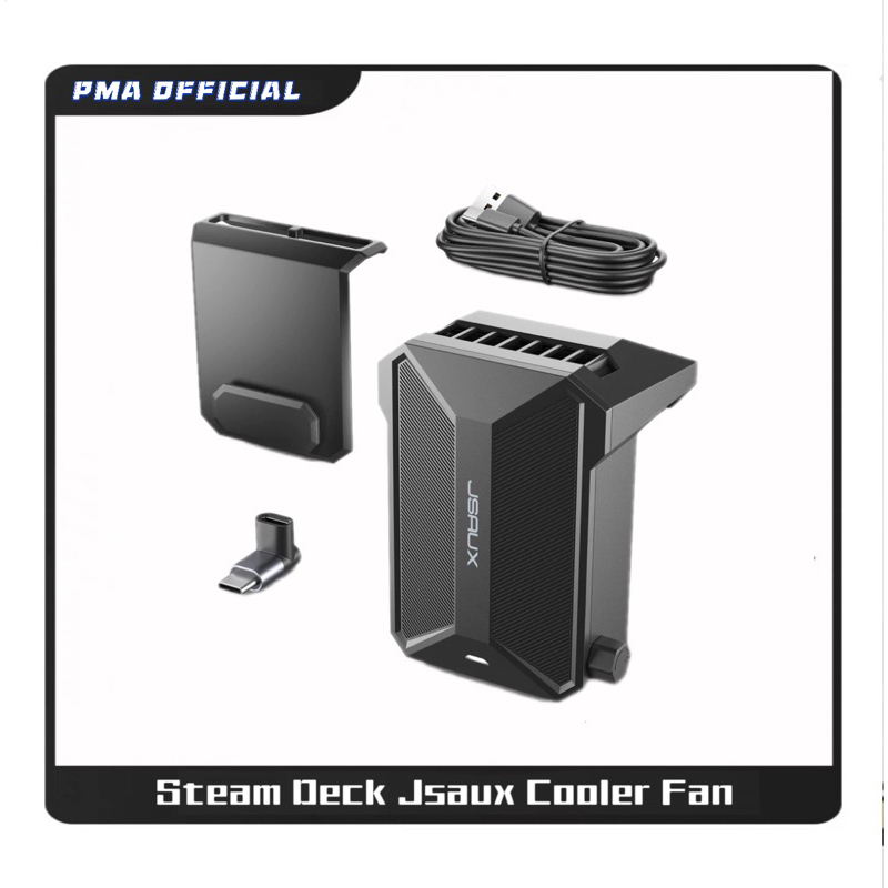 Jsaux Official Cooling Fans GP0200 V2 for Steam Deck Gaming Cooler Fan ...