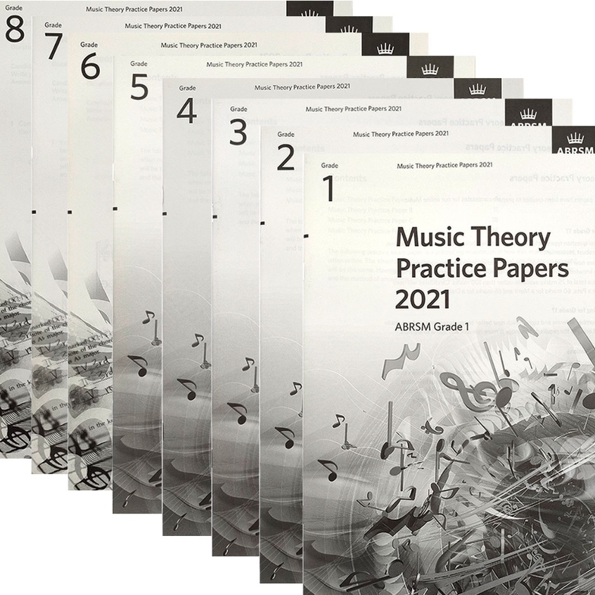 ABRSM Music Theory Practice Papers 2021 Grade 1 ~ Grade 8 | Shopee Malaysia