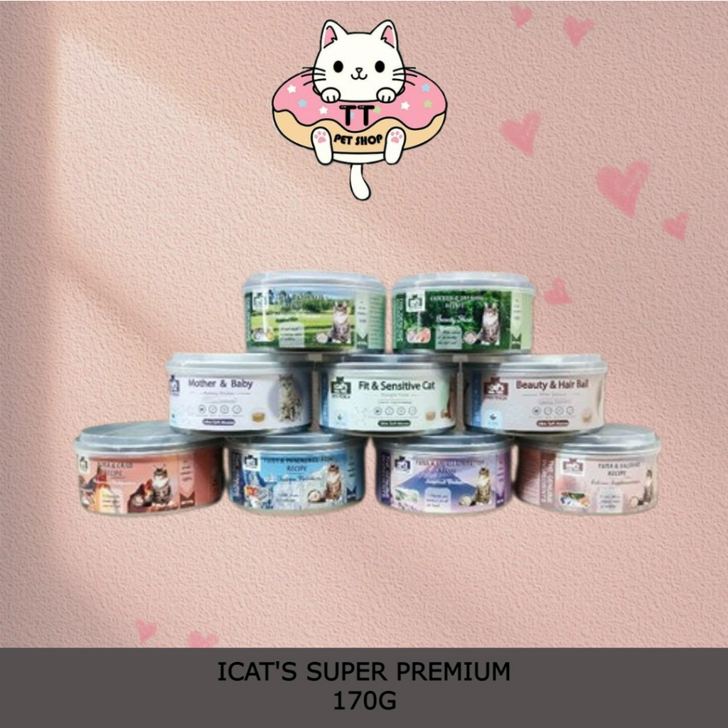 ICATS MEAL TIME CAN Wet Food / MAKANAN KUCING /WET FOOD 170g | Shopee ...
