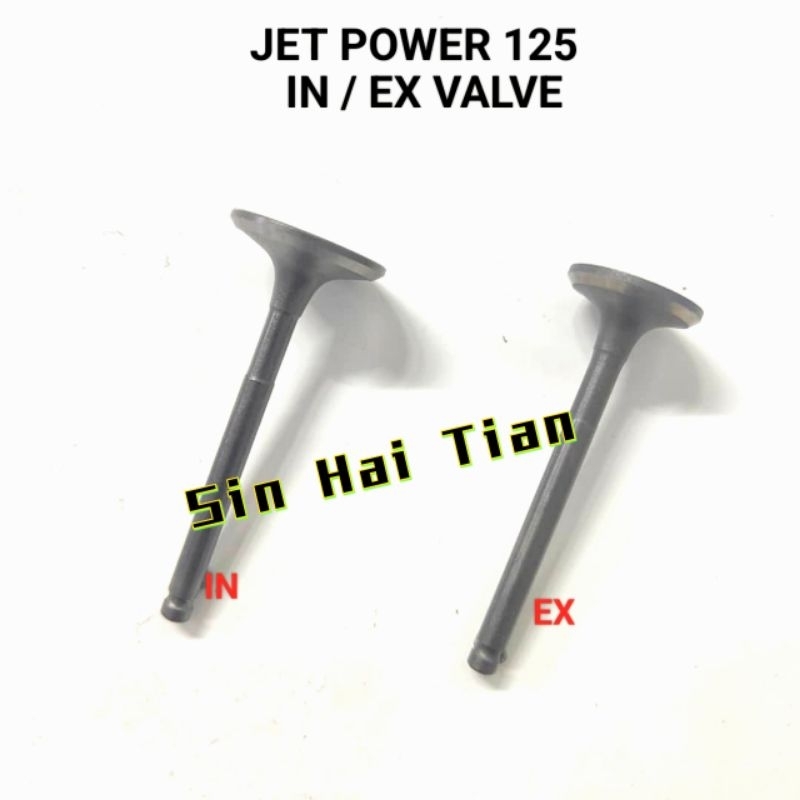 SYM JET POWER 125 JET125 Intake Valve Exhaust Valve OEM | Shopee Malaysia