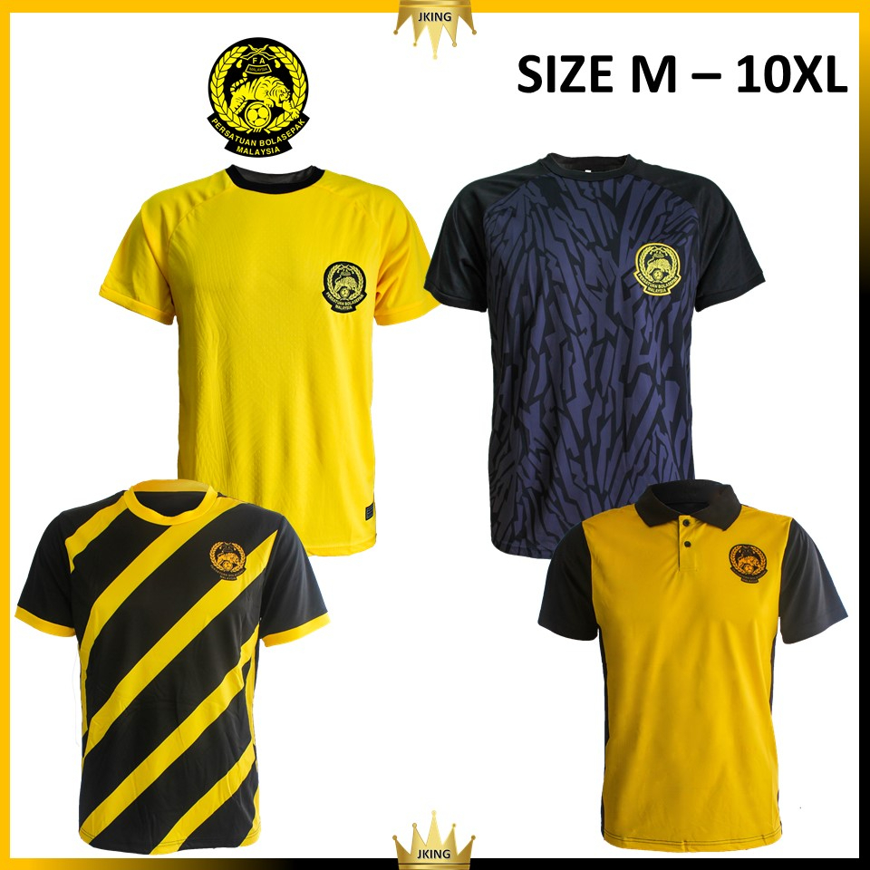 (HARGA BORONG) MEN JERSEY PERSATUAN BOLA SEPAK MALAYSIA T-SHIRT SHORT SLEEVES(BAJU JERSI LELAKI ...