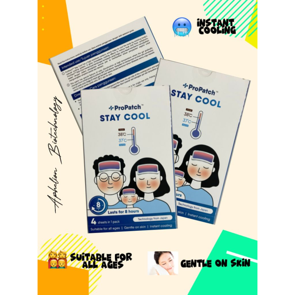 ProPatch Stay Cool Last for 8 hours | Shopee Malaysia