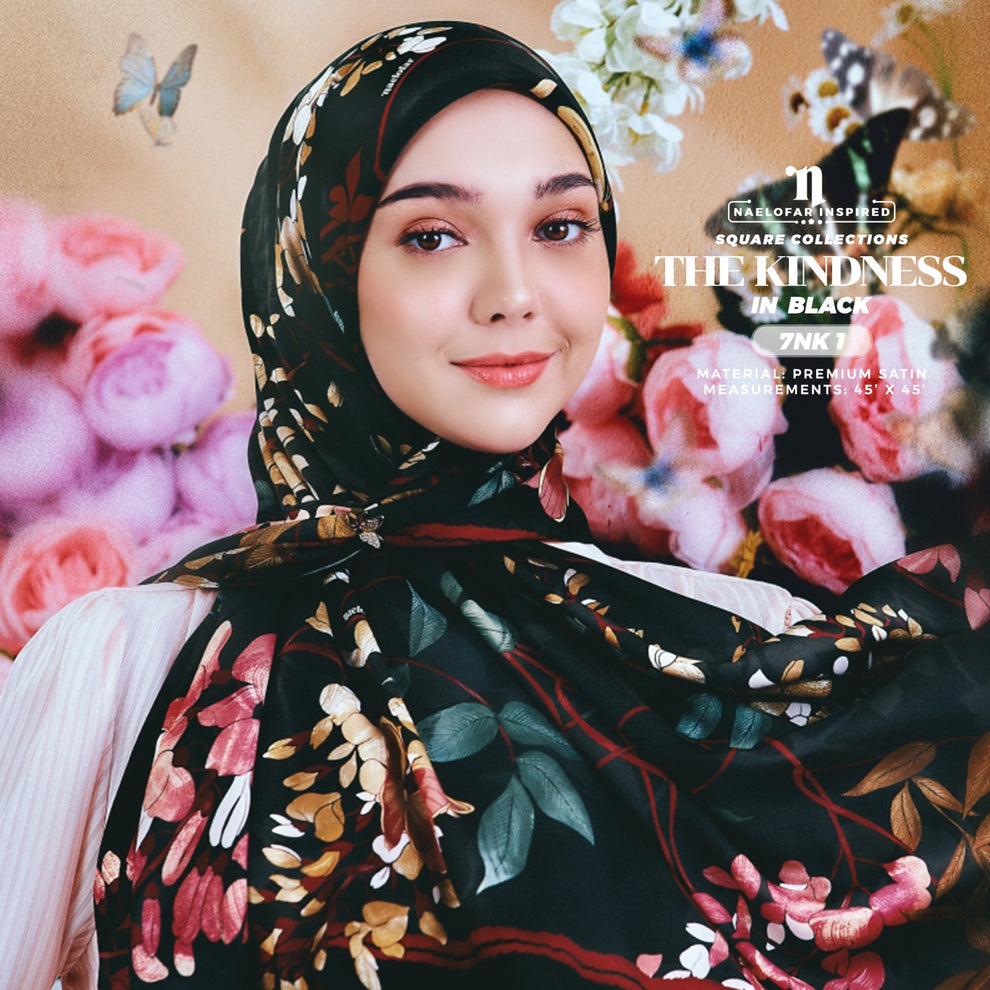 🔥 Ready Stock 🔥 Neelofa Inspired The KINDNESS Printed SQ Collection ...