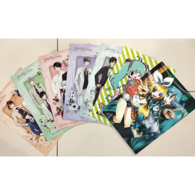 Anime File holder A4 paper holder Filing holder | Shopee Malaysia