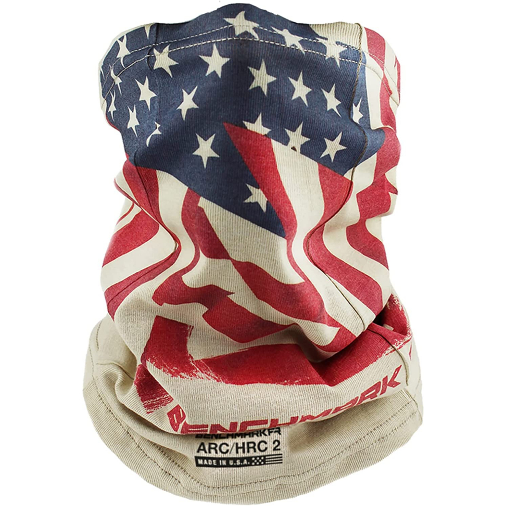 Benchmark FR Flame Resistant Face Mask Neck Gaiter - CAT2 - Made in The ...