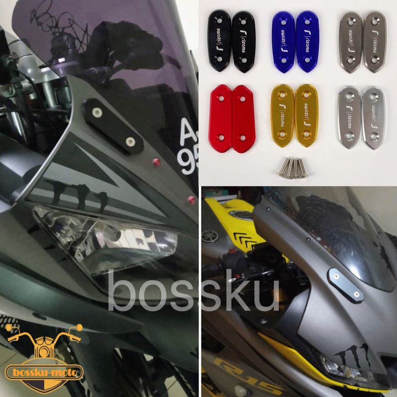 R15 V3 SIDE MIRROR BLOCK COVER | Shopee Malaysia