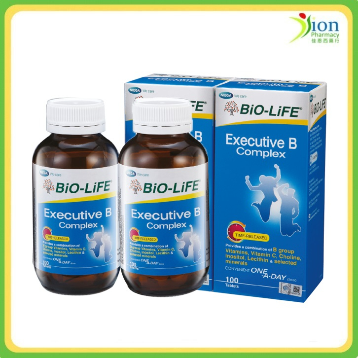 [LIMITED PROMOTION] BIO-LIFE EXECUTIVE B COMPLEX 100S | Shopee Malaysia
