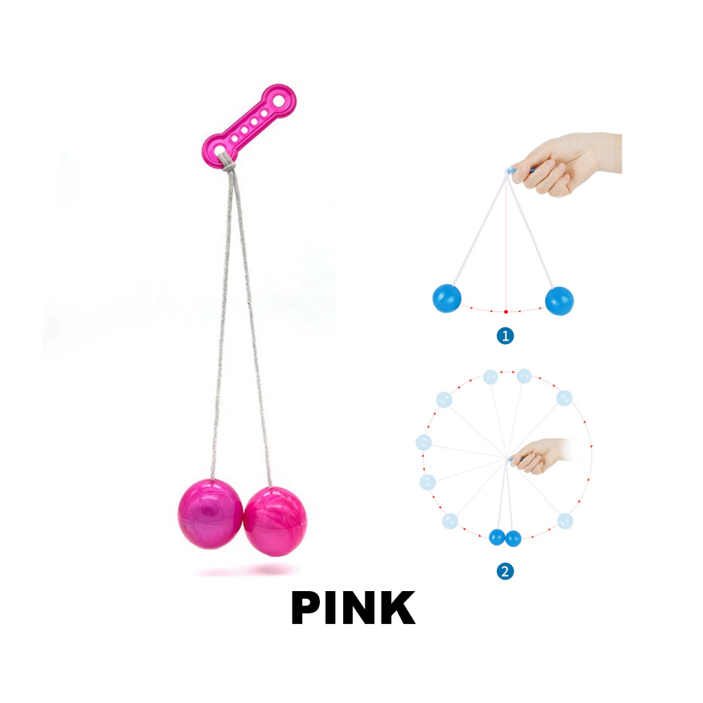New Upgrade Pro-Clackers Click Clack Ball Etek-etek Tek-Tek Lato Lato ...