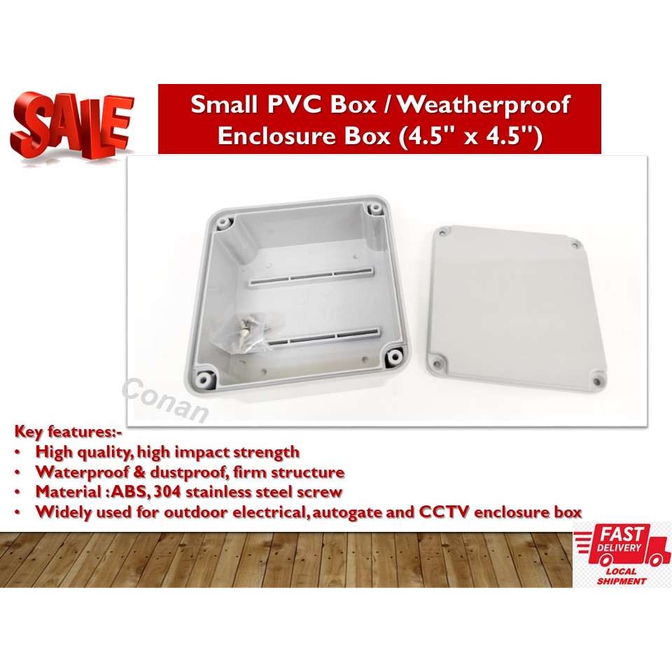 Electrical, Autogate, CCTV Enclosure Box / PVC Box / Junction Box (4.5 ...