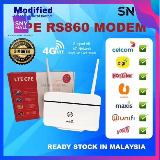 [MODEM MODIFIED UNLIMITED] LTE CPE WIFI Router Modem 150Mbps / 300Mbps ...