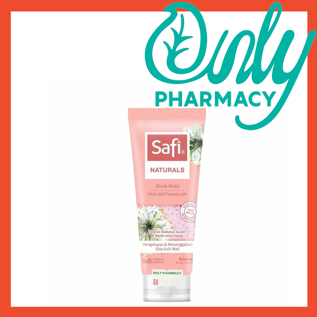 Safi Naturals Facial Scrub Habbatus Sauda 100g Safi Skrub Muka | Shopee ...