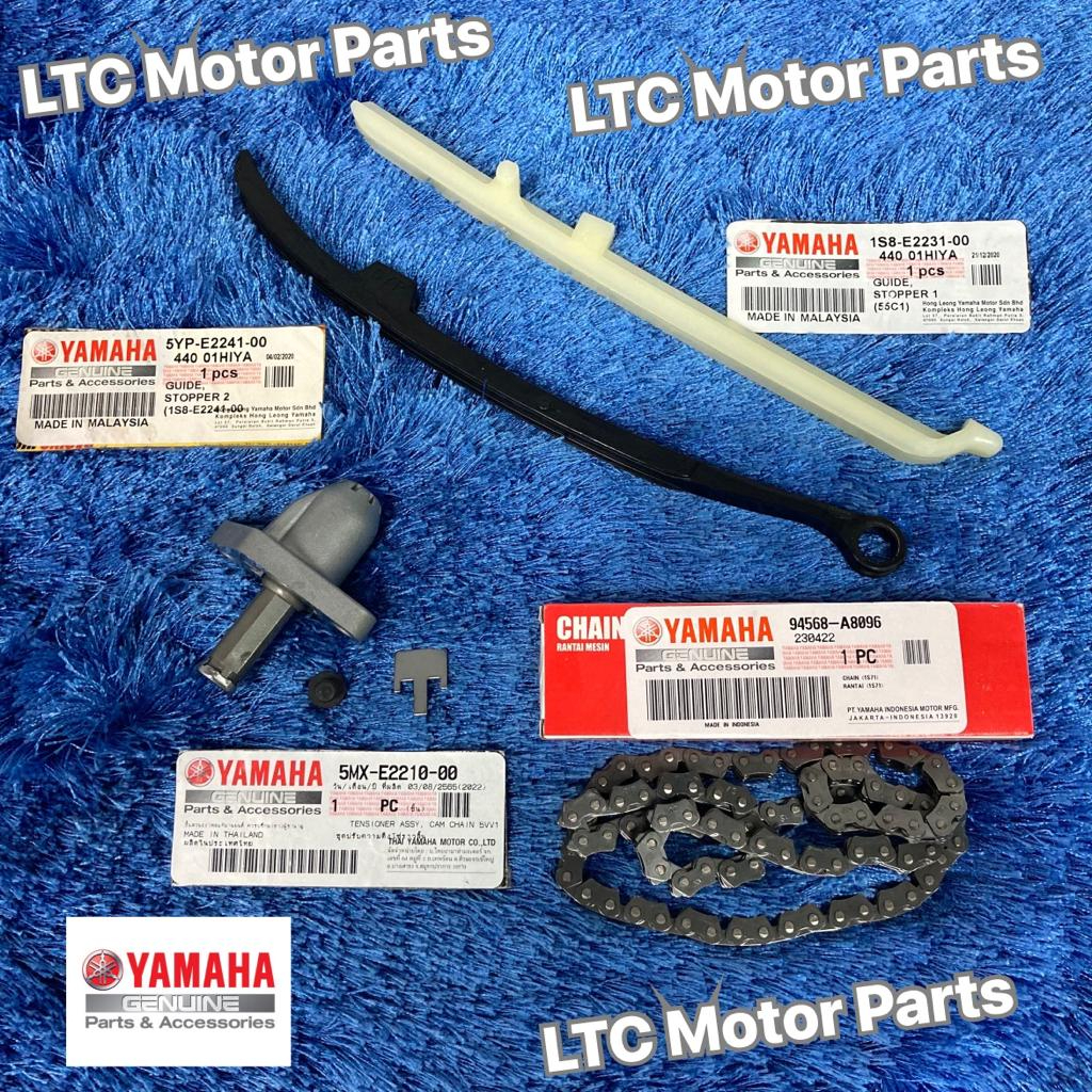 Yamaha LC135 Timing Chain Tensioner Assy Tensioner Guide Combo Set 100% ...