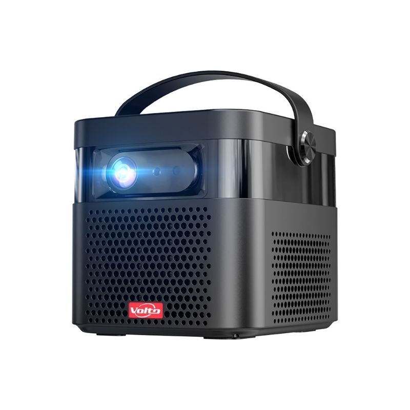 portable mini projector recharable battery camping home office class ...