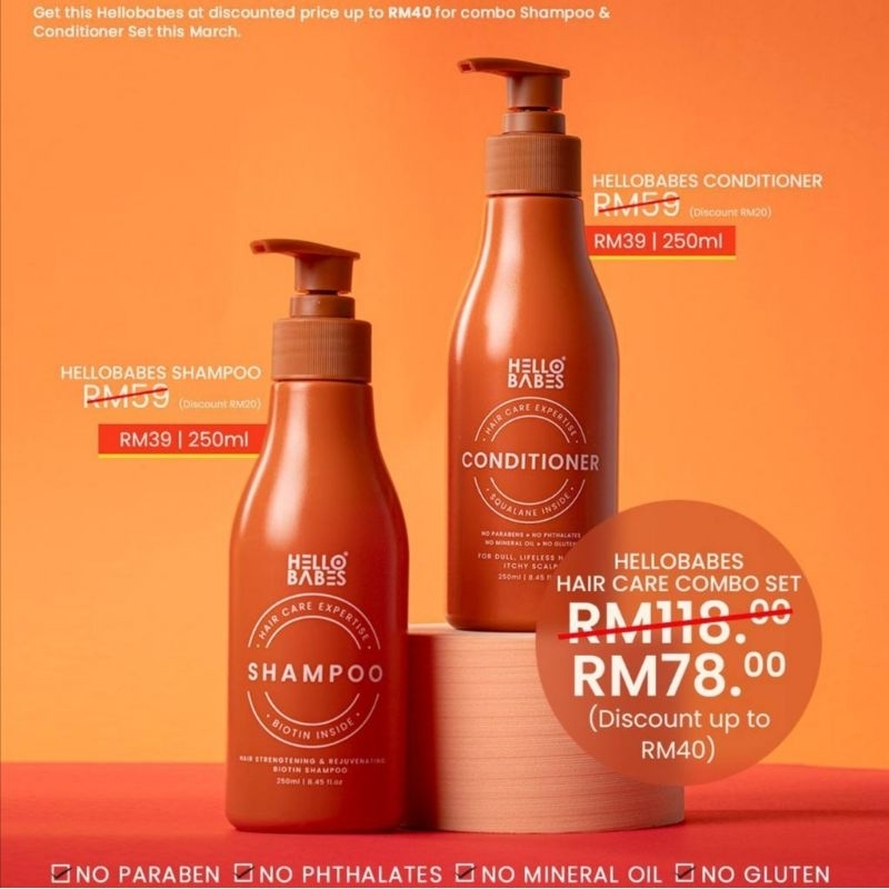 NEW FORMULA! HELLO BABES HAIR TONIC READY STOCK HAIR VITAMIN TONIK ...