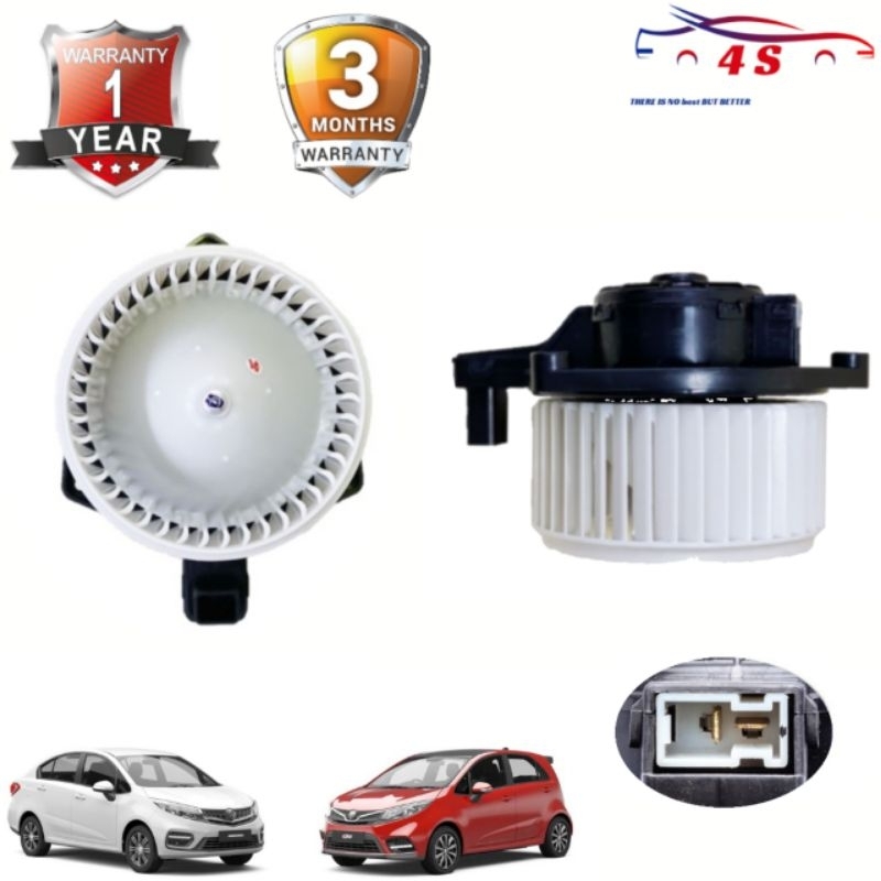 3 MONTHS WARRANTY Proton Iriz / Persona 2016 / Saga R 2019 VVT Air Cond Blower Motor | Shopee ...