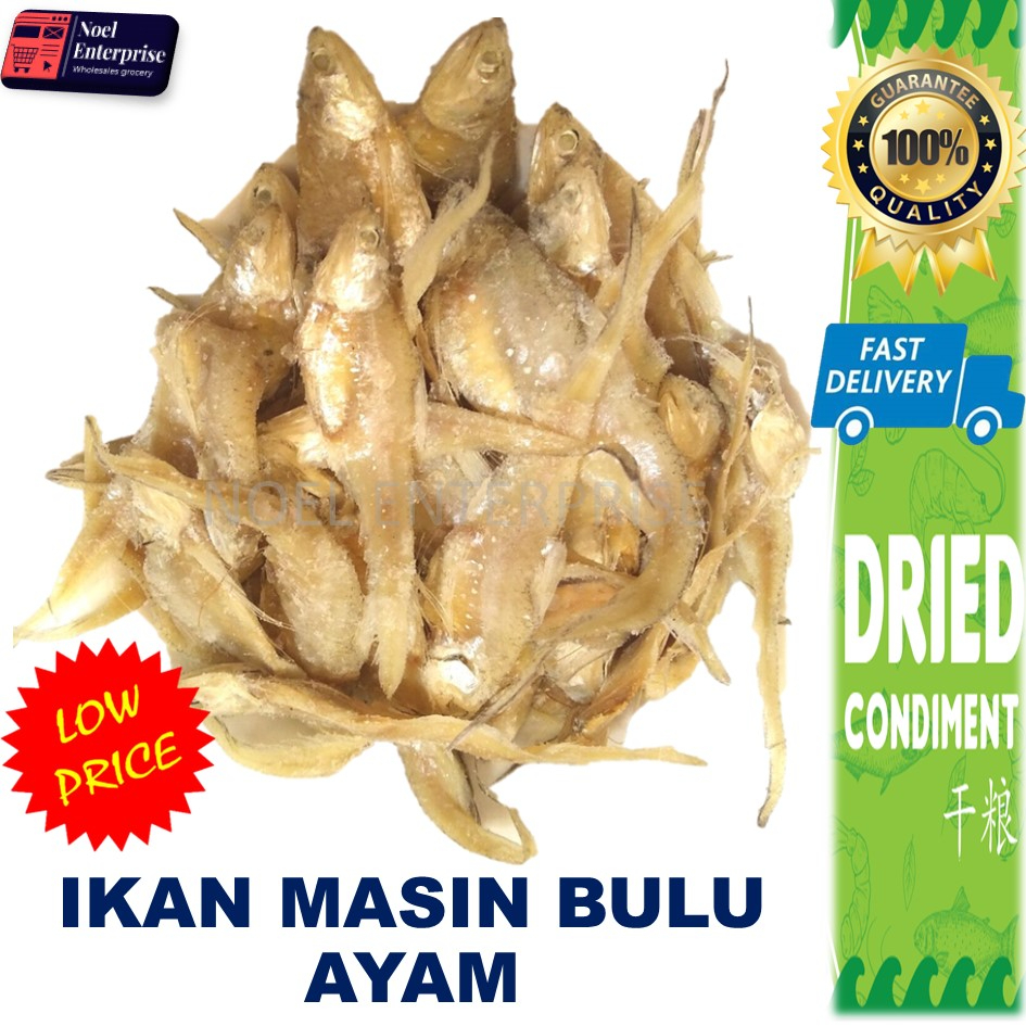 Ikan Masin Bulu Ayam Borong 500g/1kg | Shopee Malaysia