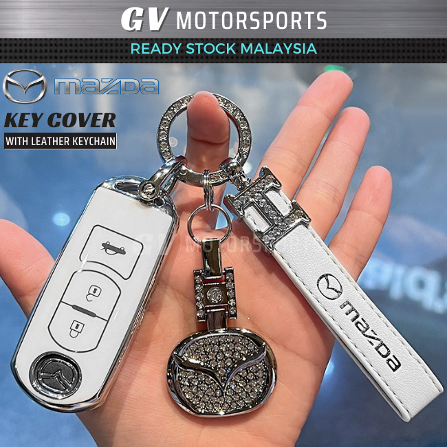 READY STOCK Mazda Key Cover Case Car TPU Fob Key Chain For Mazda 2 3 6 ...
