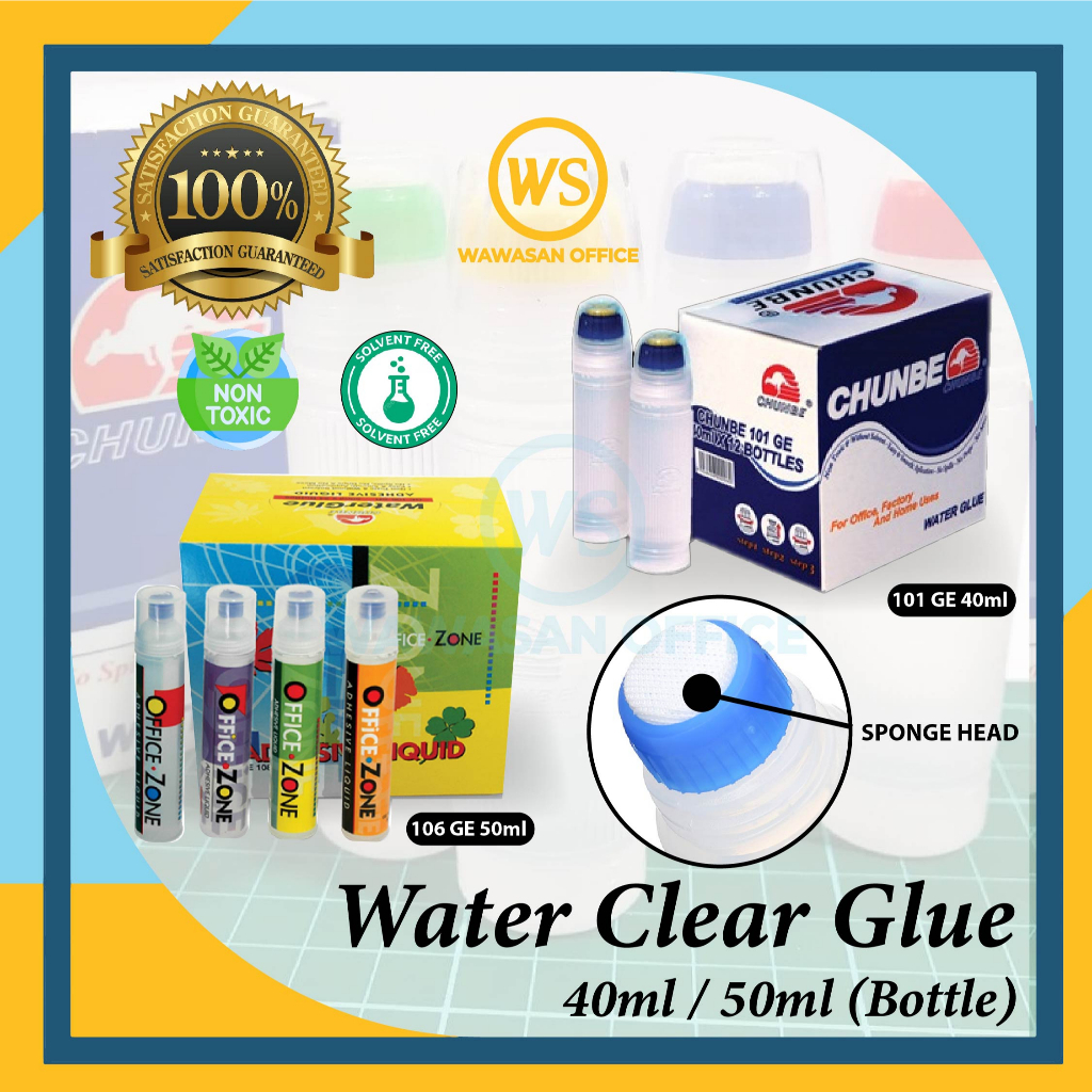 Chunbe Glue / Chunbe 101 / 106 Glue / Clear Glue / Water Glue / Gam ...