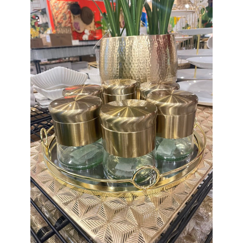 SSF Dulang Gold kaca raya / dulang balang kuih raya / DULANG SHJ ...