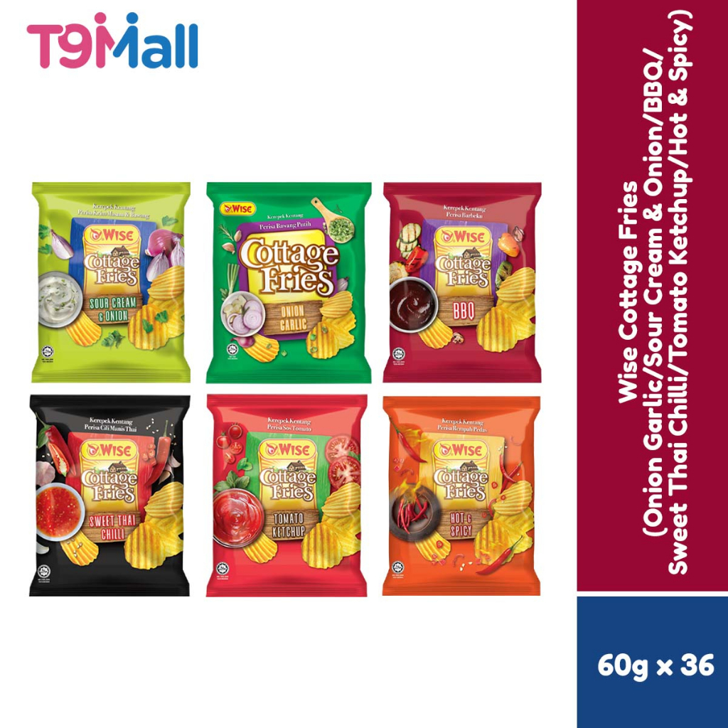 WISE COTTAGE FRIES 60G X 36pack（1ctn） | Shopee Malaysia
