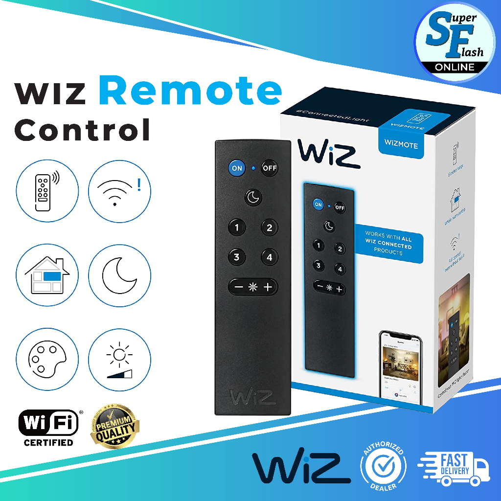 Philips WiZ Remote Control for Philips WIZ Connected Setup | Shopee ...